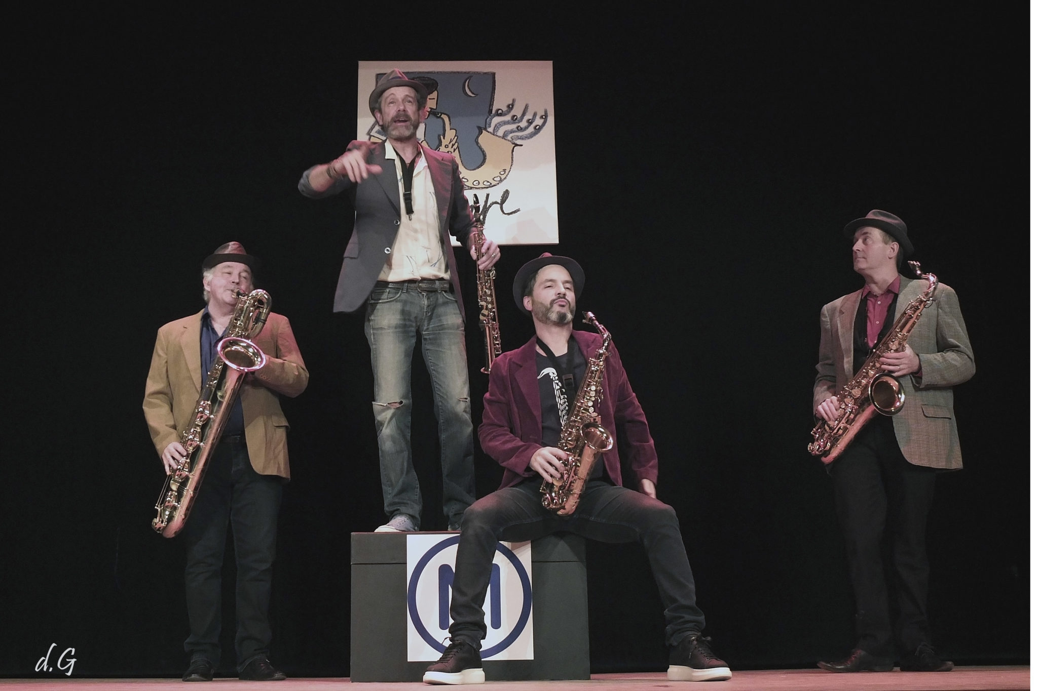 LES DÉSAXÉS SPECTACLE « MAD SAX » | La Chaloupe